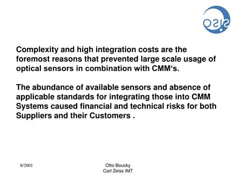PPT O Ptical Sensor Interface Standard PowerPoint Presentation Free Download ID