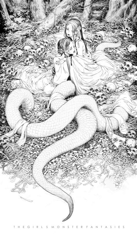 Snake spirit 花瓣网