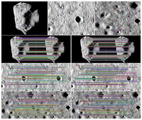 Feature Extraction Algorithm Of An Irregular Small Celestial Body In A