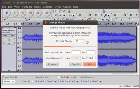 How To Change The TEMPO BPM Of An Mp AudioSEX Professional Audio Forum