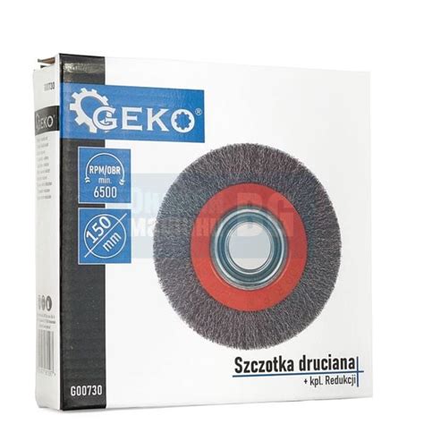 Телена четка за шмиргел Geko G00730 150 мм 32 мм • Цена