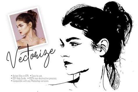 Vectorize Photo Effect