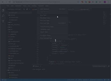 Theia Could Possibly Start Wrong Detected Task In A Multi Root