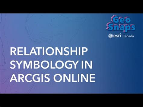 Relationship Symbology In ArcGIS Online