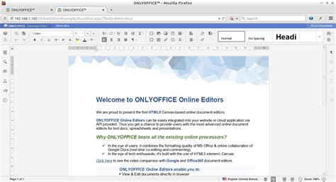 Install ONLYOFFICE An Online Collaboration Suite For SME