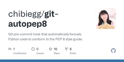 Github Chibiegggit Autopep8 Git Pre Commit Hook That Automatically