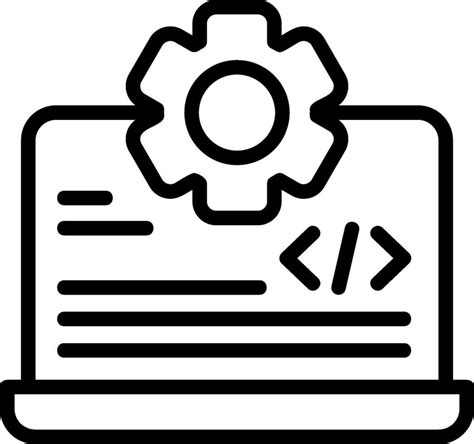 Programming Outline Element Style 57069164 Vector Art At Vecteezy