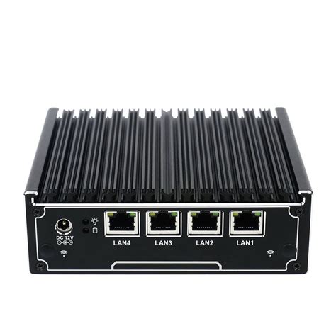 4 Gigabit Ethernet Lan Ports Firewall Motherboard Mini Itx Case Celeron J1900 Quad Core Server