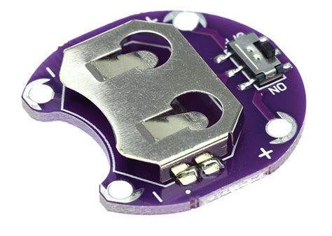 Modulo Bateria Cr2032 Para Arduino Lilypad Afel