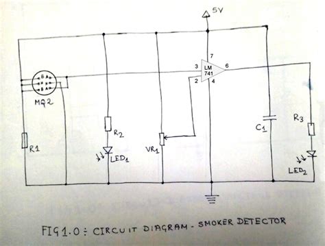 Simple Smoke Detector Circuit Making Easy Circuits