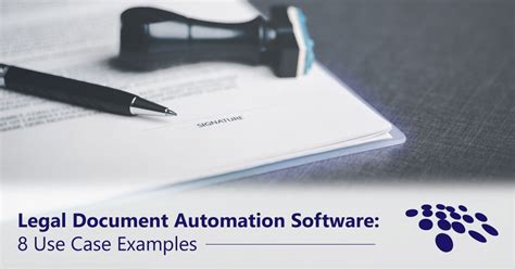 8 Use Case Examples Of Legal Document Automation Software