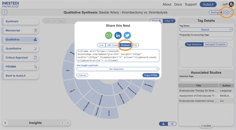 support nested knowledge