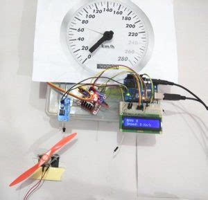 Analog Speedometer Using Arduino And Ir Sensor Duino