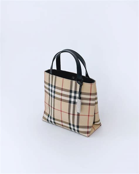 Burberry Nova Check Mini Tote Bag