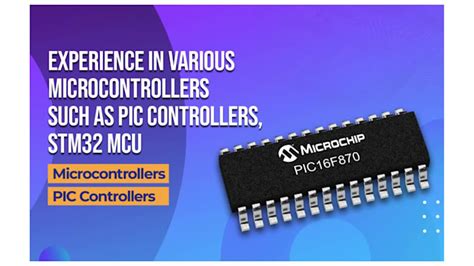 Develop Microcontrollers Such As Pic Controllers Stm32 Mcu By Armaankohli1 Fiverr
