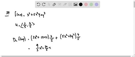 Solvedthe Second Directional Derivative Of Fx Y Is Da2 Fx Yda Da Fx Y If Fx Yx