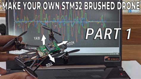Make Your Own Stm32 Brushed Drone Part 1 Pcb Review Mpu6050 Gyro Implementation With Stm32