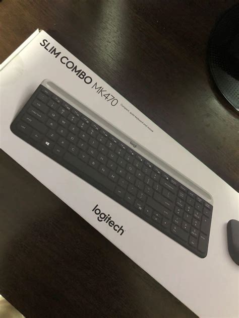 Logitech K470 Slim Wireless Keyboard And Mouse Combo Computers And Tech Parts And Accessories