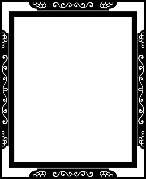Vector Rectangle Ornament Frame 36123577 Vector Art At Vecteezy