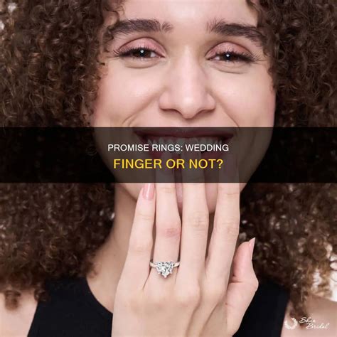 Promise Rings Wedding Finger Or Not Shunbridal