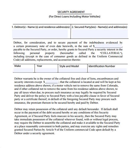 Grant Agreement Template