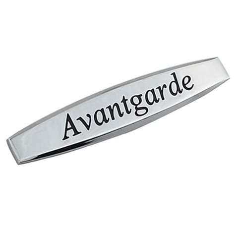 Jual Jual Emblem Badge Avantgarde Sticker Metal Chrome Untuk Mobil Mercedes Benz Shopee
