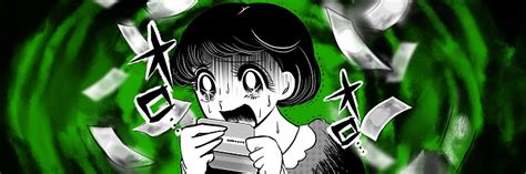 70 년대 소녀 만화 스타일의 흑백 와이드 사이즈 일러스트로 한 소녀가 창백하고 저축이 다 떨어져서 한탄합니다 만화 스타일에 대한 스톡 벡터 아트 및 기타 이미지 Istock