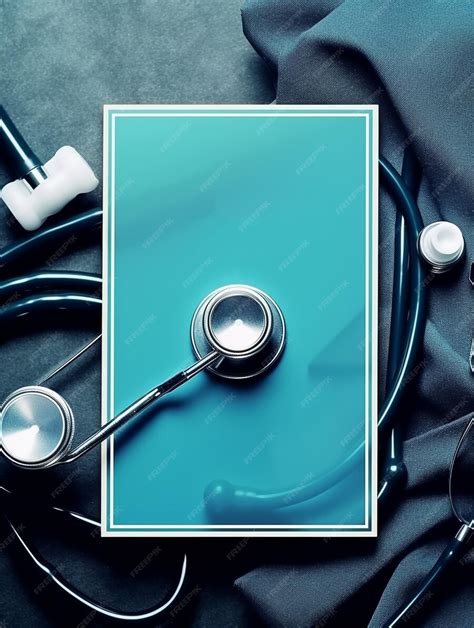 Premium Ai Image Stethoscope Template Poster Design