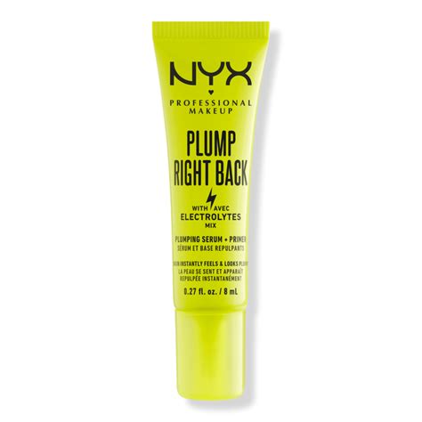 Plump Right Back Electrolytes Plumping Primer Serum Nyx Professional