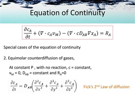 Ppt Equation Of Continuity Powerpoint Presentation Free Download Id 2567040