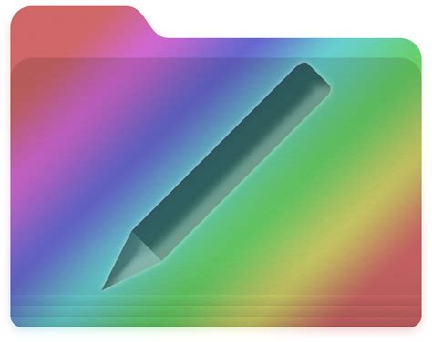 Color Pencil Folder Simple By Etherialice On Deviantart
