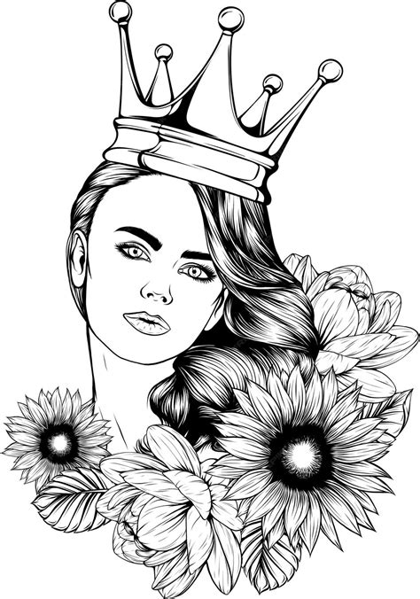 Premium Vector Vector Woman Face Curly Hairstyle Young Beautiful Girl