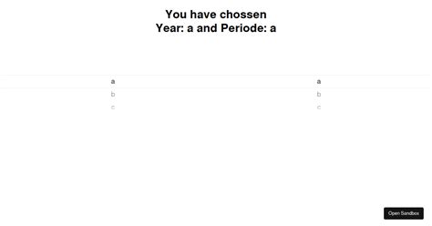React Mobile Picker Scroll Examples Codesandbox