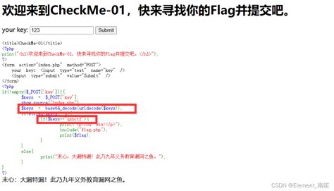 青少年ctfweb Elementyuan 博客园