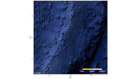 r add easily readable scale bar to ggmap using ggsn package