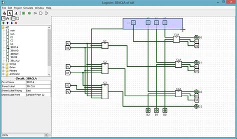Logsim Design A 3bit Alu Part 1 Youtube
