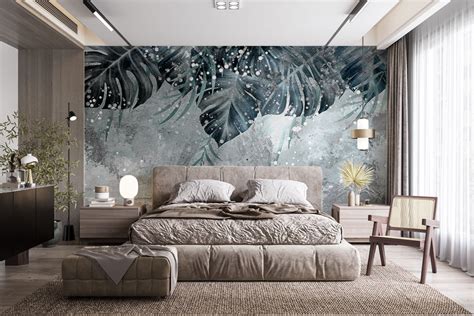 Тапет Снежни цветя Елегантен дизайн за дома или офиса Фото Тапети