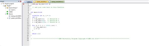 How To Write An Assembly Code With C Code In Keil Ide Rembedded