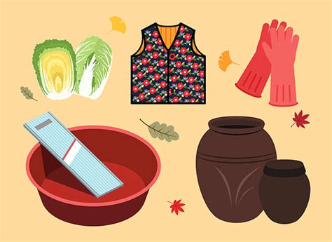김장 일러스트 유토이미지 상세페이지 베이직샵 일러스트 22277304
