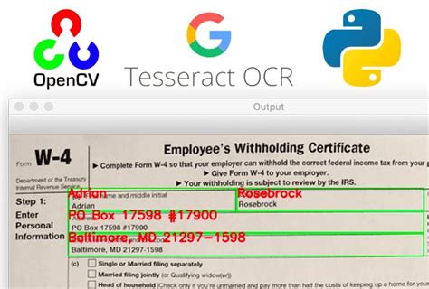 adrian rosebrock on linkedin ocr a document form or invoice with