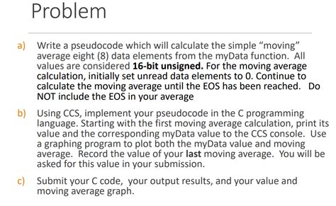 Solved Problem A Write A Pseudocode Which Will Calculate