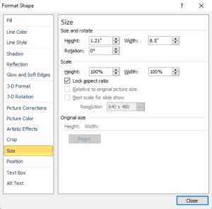 Format Shape Dialog Box In PowrePoint To Make A Picture Or Image Transparent Avantix Learning