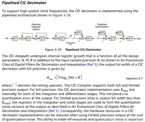 梳状滤波器cic整理 Csdn博客