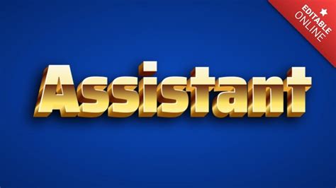 Assistant Text Style Effects Generator