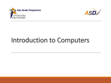 SOLUTION Intro To Computers Studypool