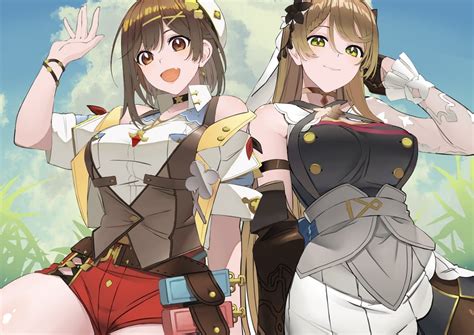 Reisalin Stout And Klaudia Valentz Atelier And 2 More Drawn By Reibun
