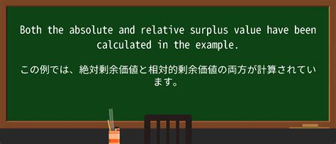 【英単語】surplus Valueを徹底解説！意味、使い方、例文、読み方 おもしろい英文法
