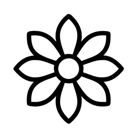 контурный рисунок цветочный контурный животный контурный пиктограмма Премиум Ai