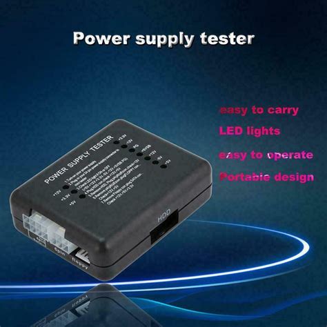 PC Computer Meter Power Supply Tester Accurate Che Vicedeal