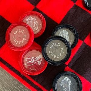 Strip Checkers X Rated King Size Checkers High Pile Playing Etsy